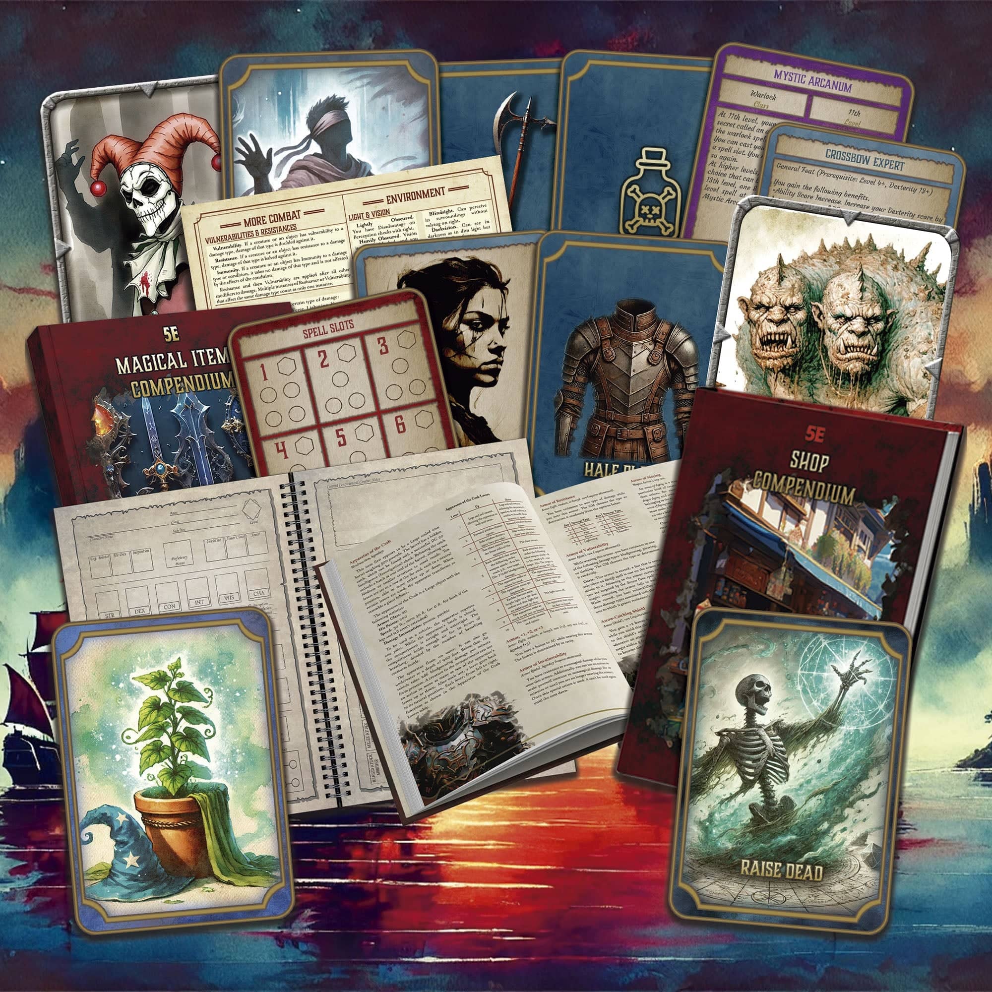 Best Printable D&D 5E Resources for 2026 — Ready to Play – Cibola Designs