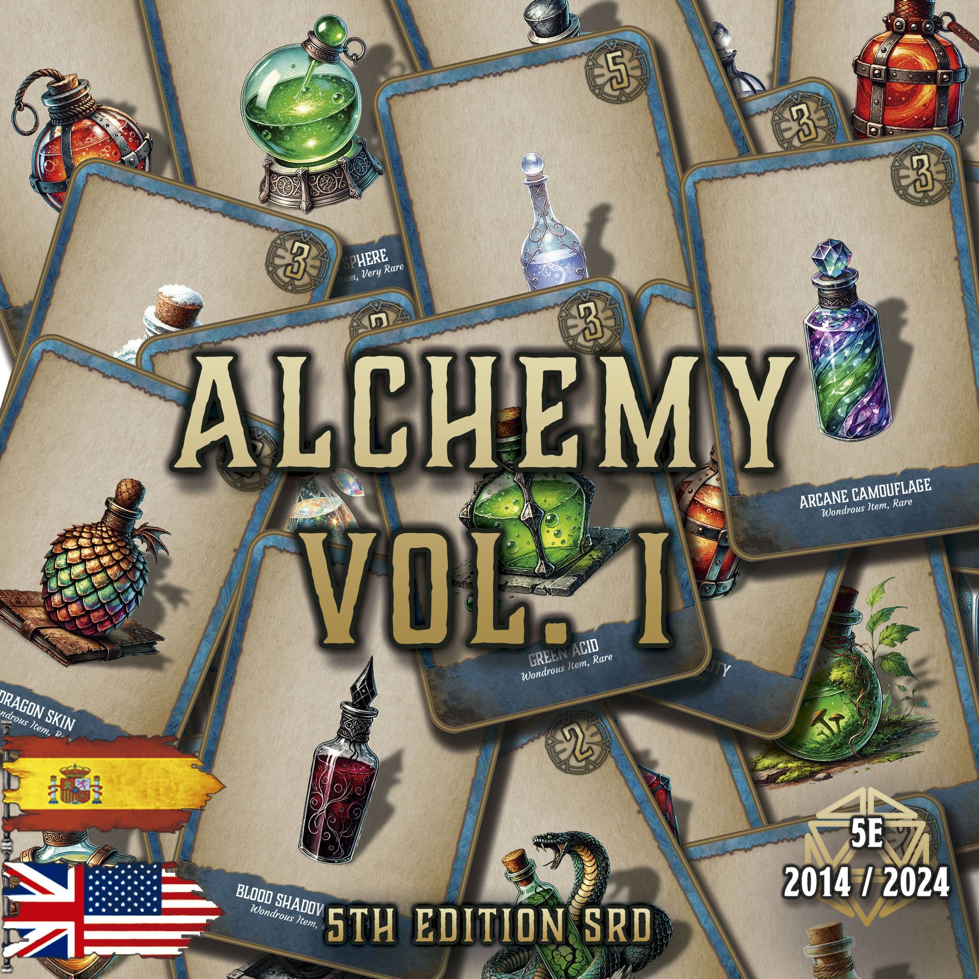Alchemy Vol. 1 D&D 5E (2014 & 2024) – Cibola Designs